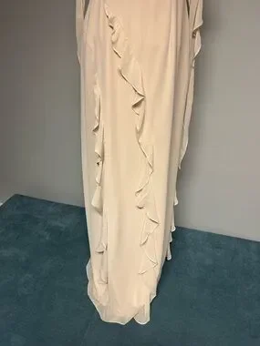 Azazie | Dresses | Barbie Azazie Chiffon Ruffle Column Formal Dress A8 ...